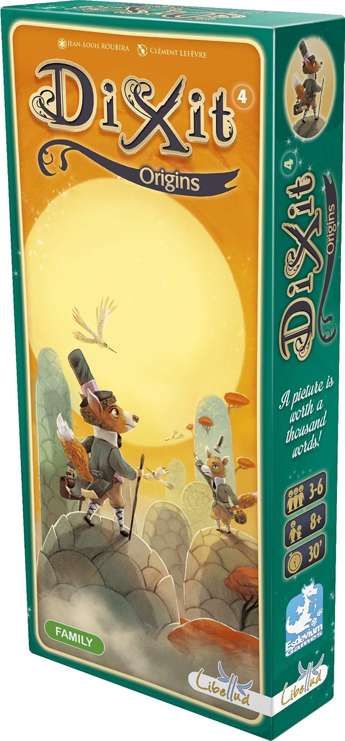 Libellud | Dixit Expansion 4: Origins | Board Game | Ages 8+ | 3 to 8 ...
