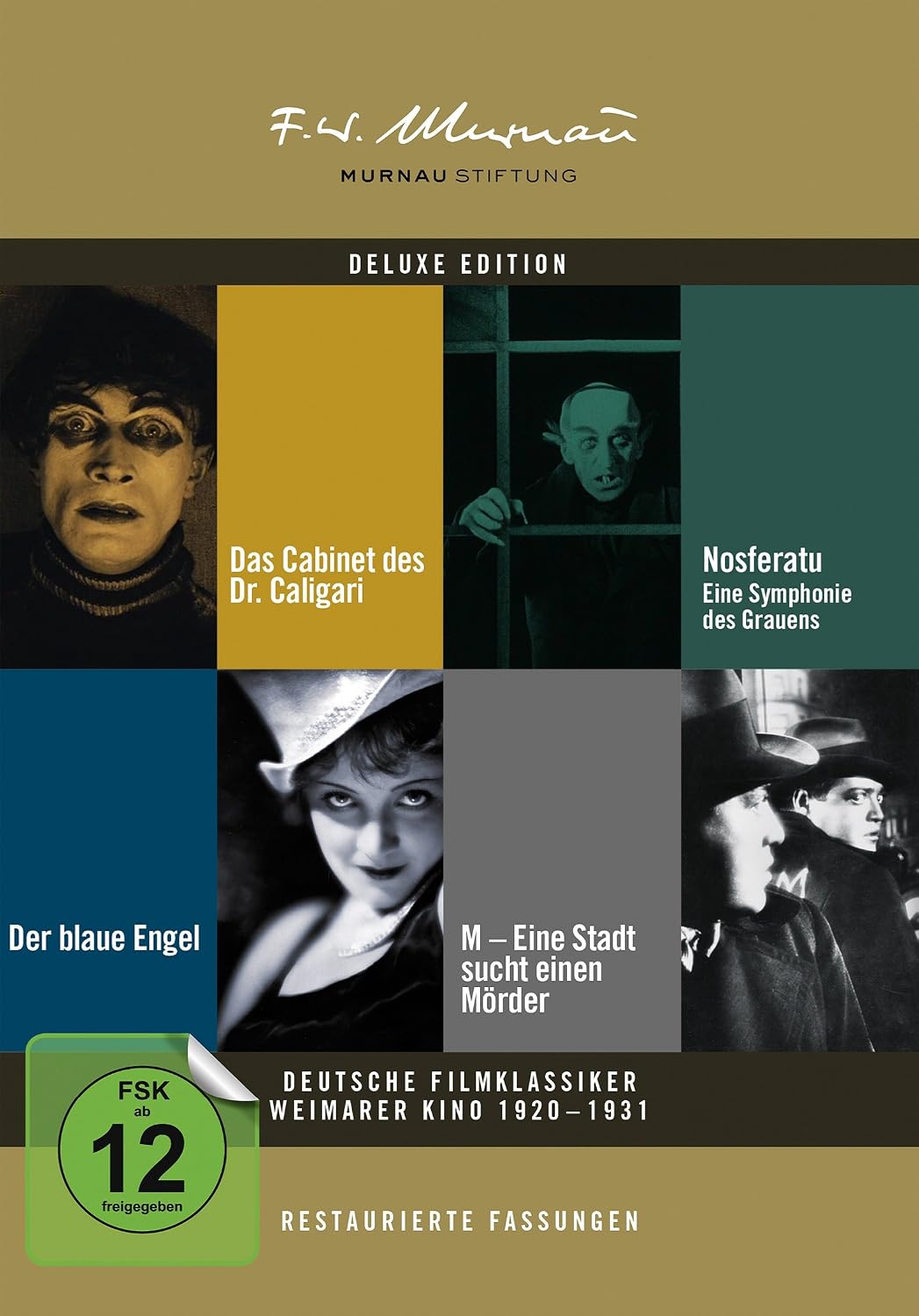 Deutsche Filmklassiker Weimarer Kino 1920 - 1931 Deluxe Edition, 6 ...