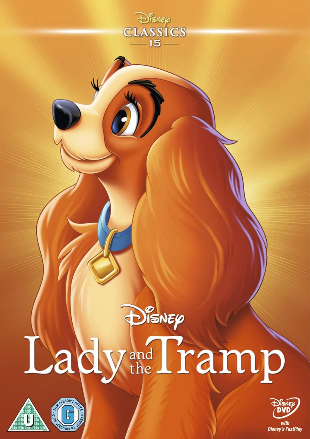 Lady and the Tramp 1955 Limited Edition Artwork Sleeve DVD: Amazon.co ...