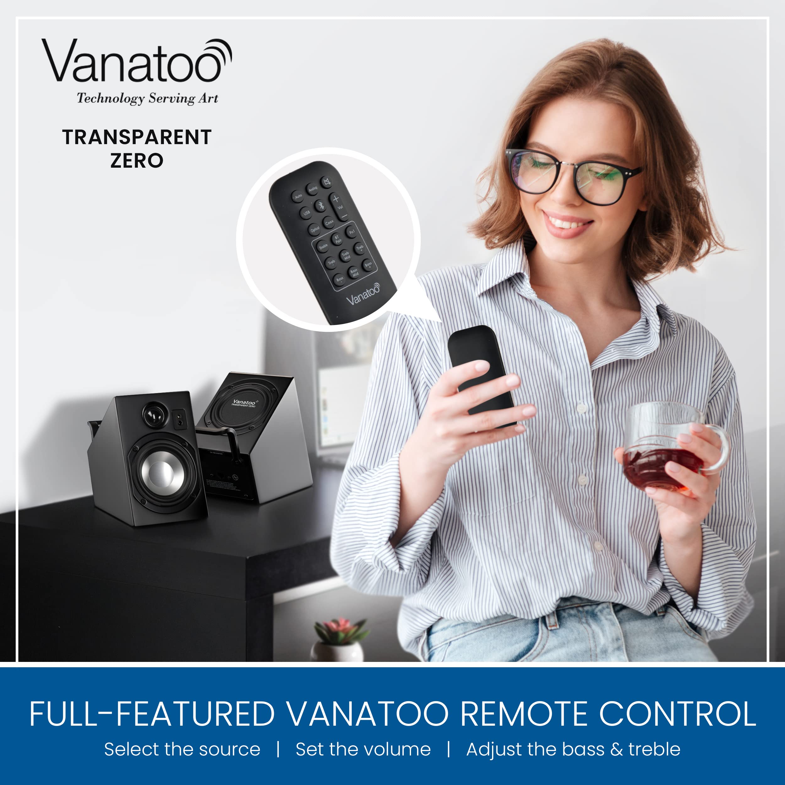 Mua Vanatoo Transparent Zero Powered Speakers - Bluetooth Speakers ...