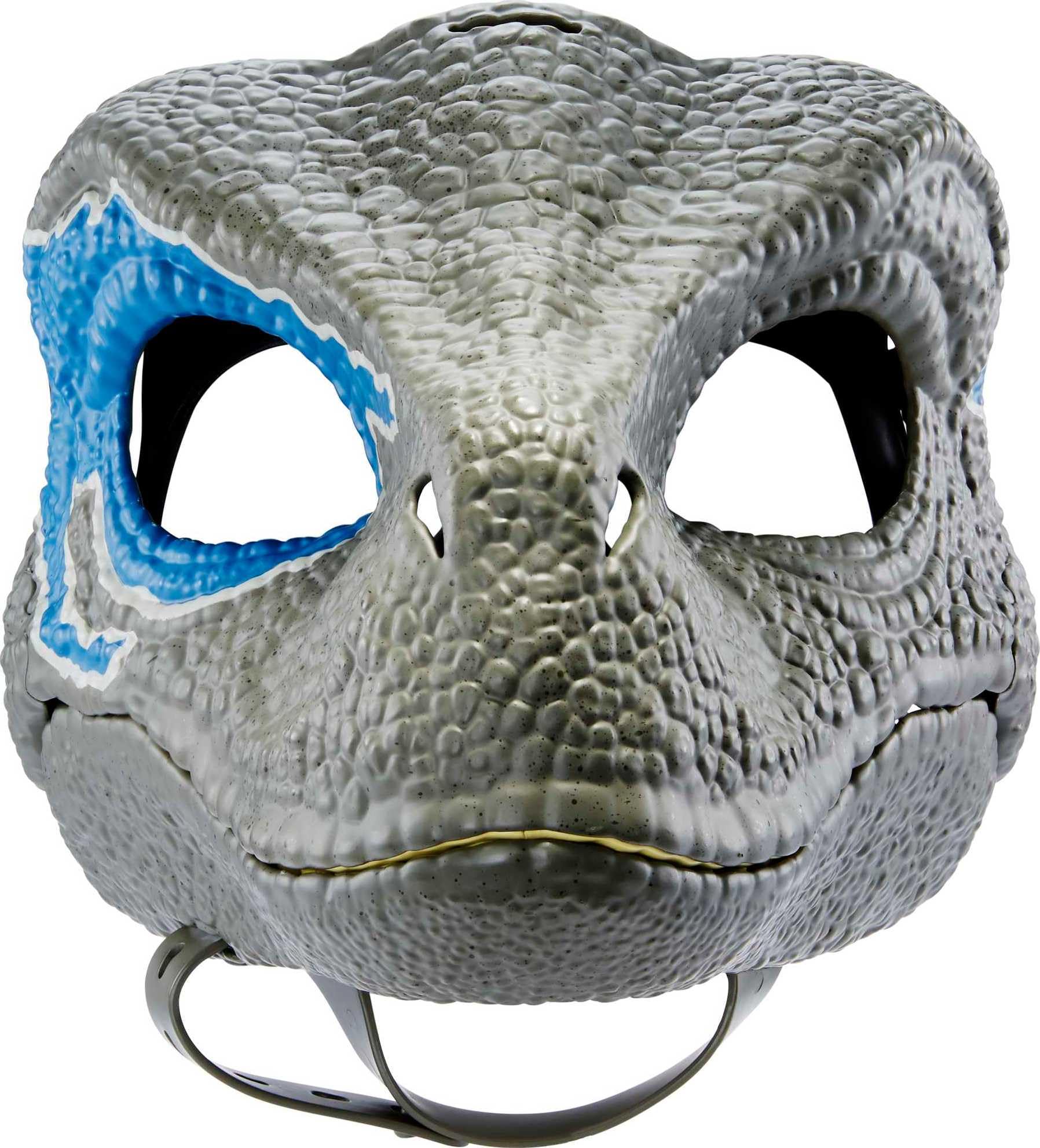 Mua Mattel Jurassic World Dominion Velociraptor Blue Dinosaur Mask ...