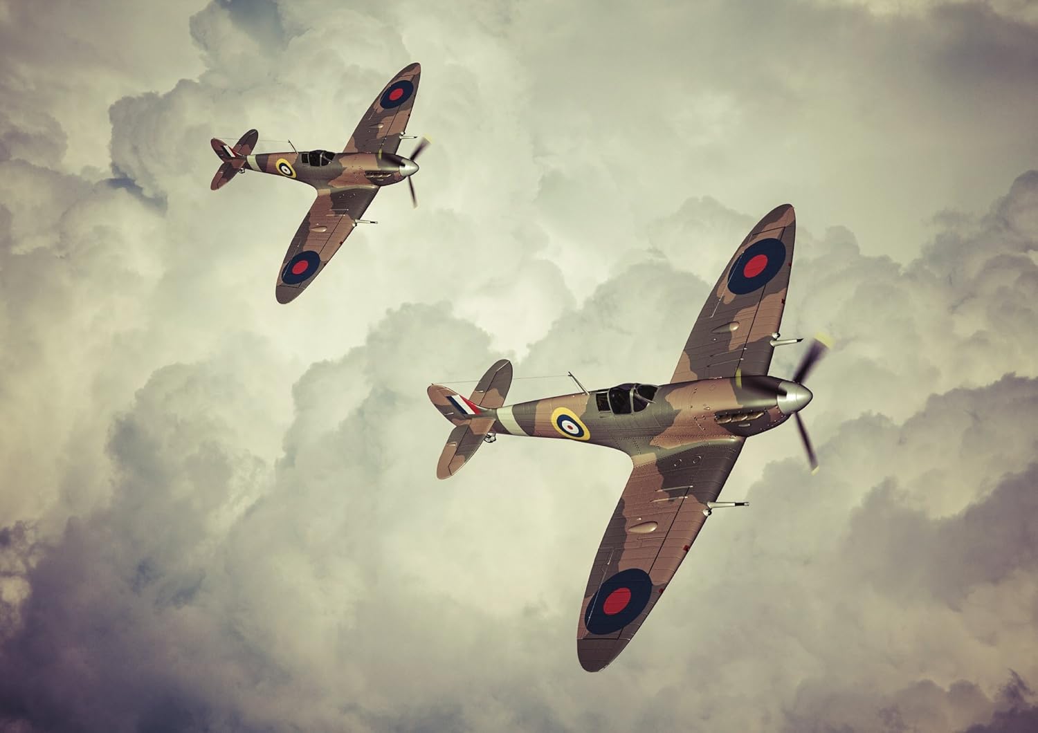 Spitfire Plane Print Poster Version 2. Many Sizes Availabvle, Including ...