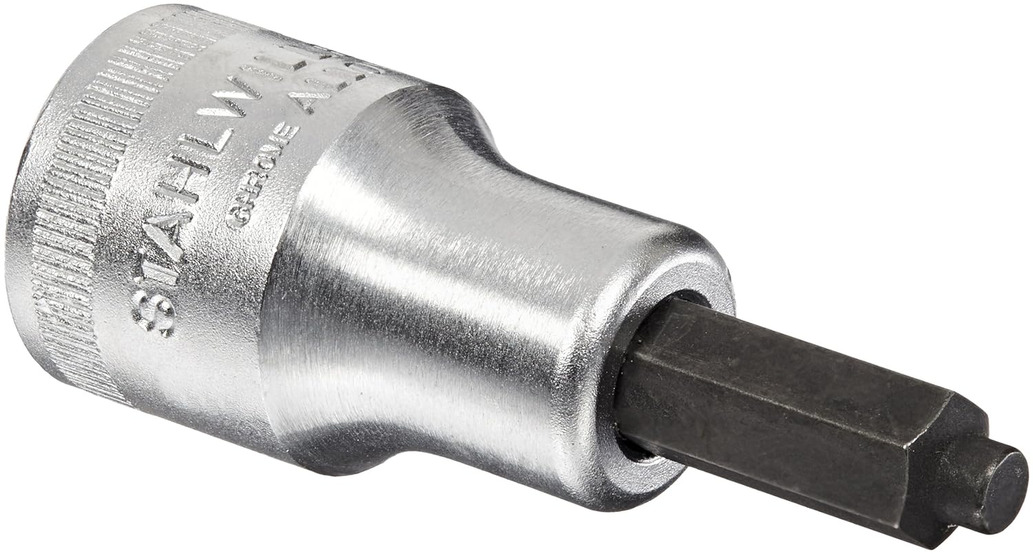 Stahlwille 54IC-8 Steel Index Sockets with Guide Pin, 1/2" Drive, 8mm ...