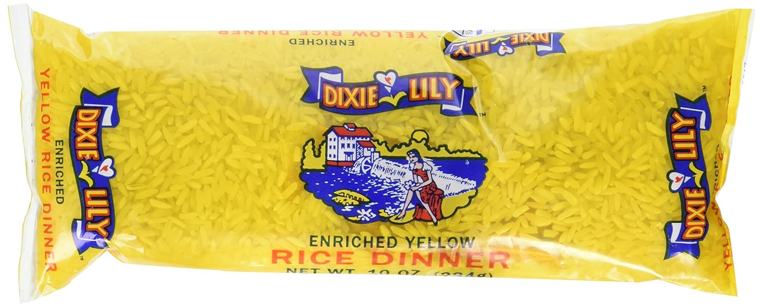 Amazon.com : Dixie Lily Enriched Yellow Rice Dinner, 10 Ounce (Pack of ...