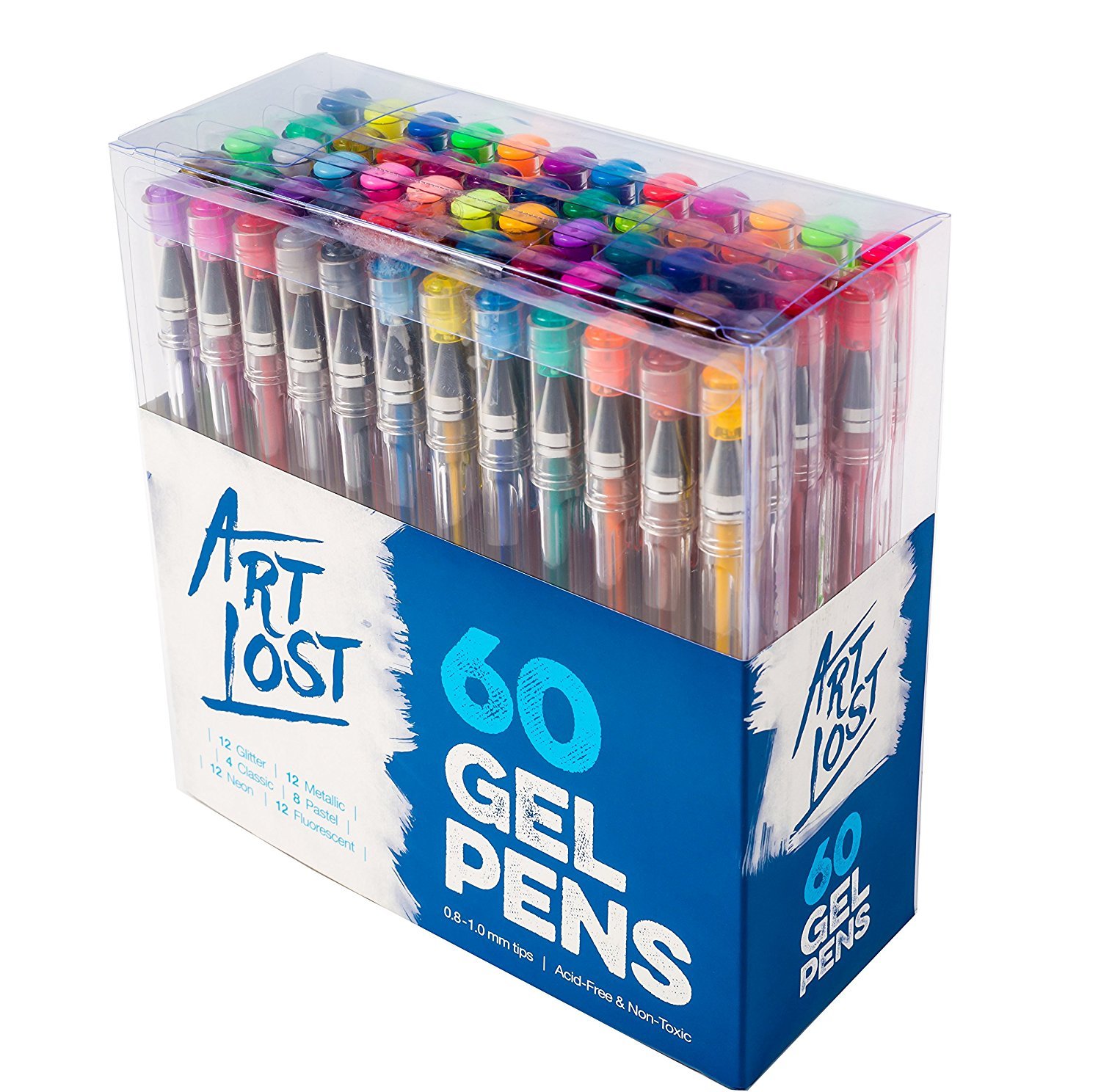 Art Lost Gel Pens Set of 60 Only $12.99! - Freebies2Deals