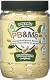 PB&Me Organic Powdered Peanut Butter (No Sugar Added), 453g: Amazon.ca ...