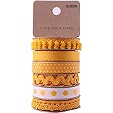 Amazon.com: Assorted Ribbon for Crafts Hair Ribbons for Girls Fabric ...