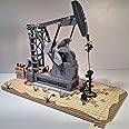 Amazon.com: ZITIANYOUBUILD Functioning Oil Pump Jack Oil Derrick 474 ...