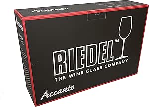 Amazon.com | Riedel Accanto Lead Free Crystal 19.75 Oz Red Wine Glasses ...