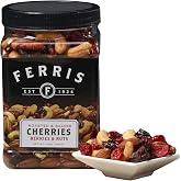 Amazon.com : Ferris Coffee & Nut Co. Roasted and Salted Cherries ...
