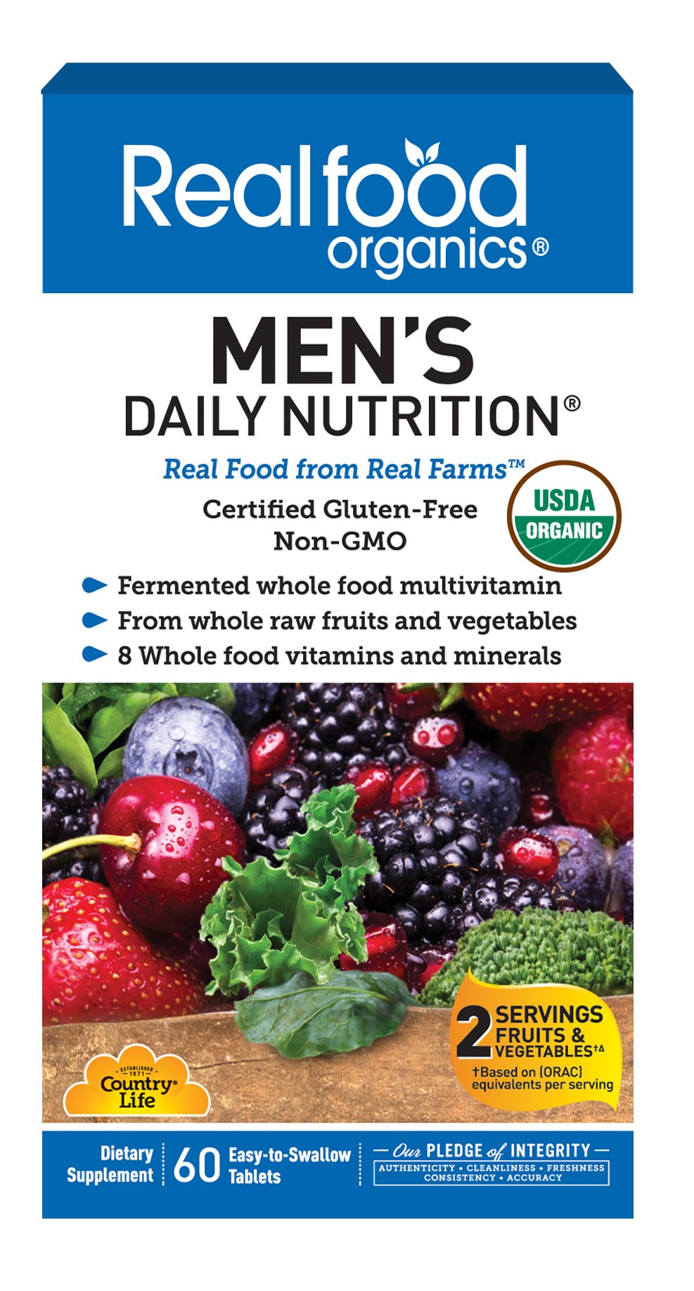 Amazon.com: Country Life Realfood Organics - Women's Daily Nutrition ...