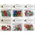 Amazon.com: Buttons Galore 60+ Assorted Christmas Buttons for Sewing ...