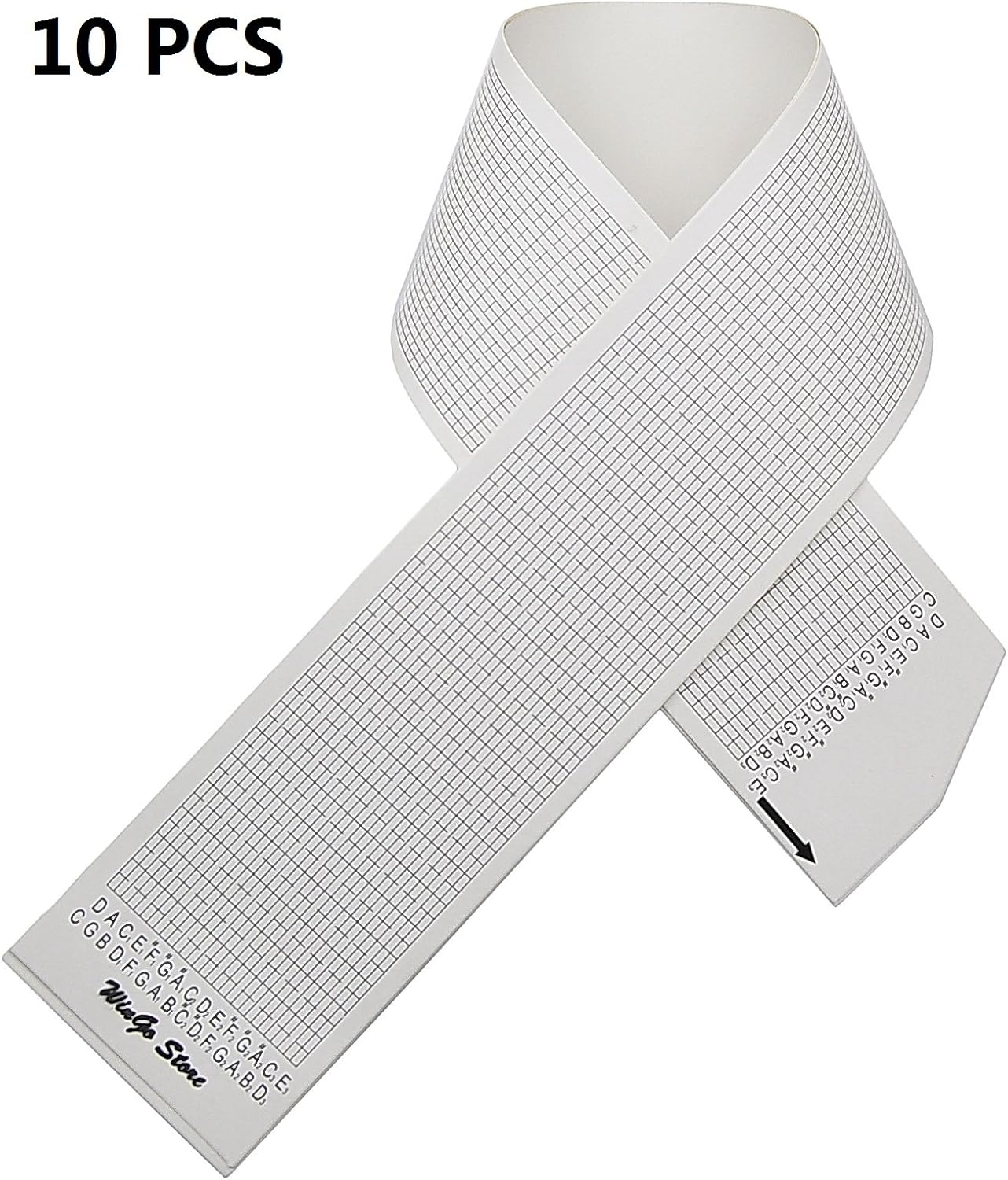 Amazon.com: Wingostore 30 Note Blank Strips of Music Box Refill Blank ...