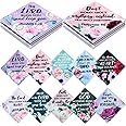 Kinlop 30 Pcs Christian Handkerchief for Women Prayer Handkerchief ...