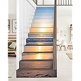 Amazon.com: FLFK Iridescent Stair Stickers - Set of 15, Peel and Stick ...