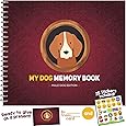 Amazon.com: MY DOG MEMORY BOOK - Cute and Funny Keepsake Booklet for ...