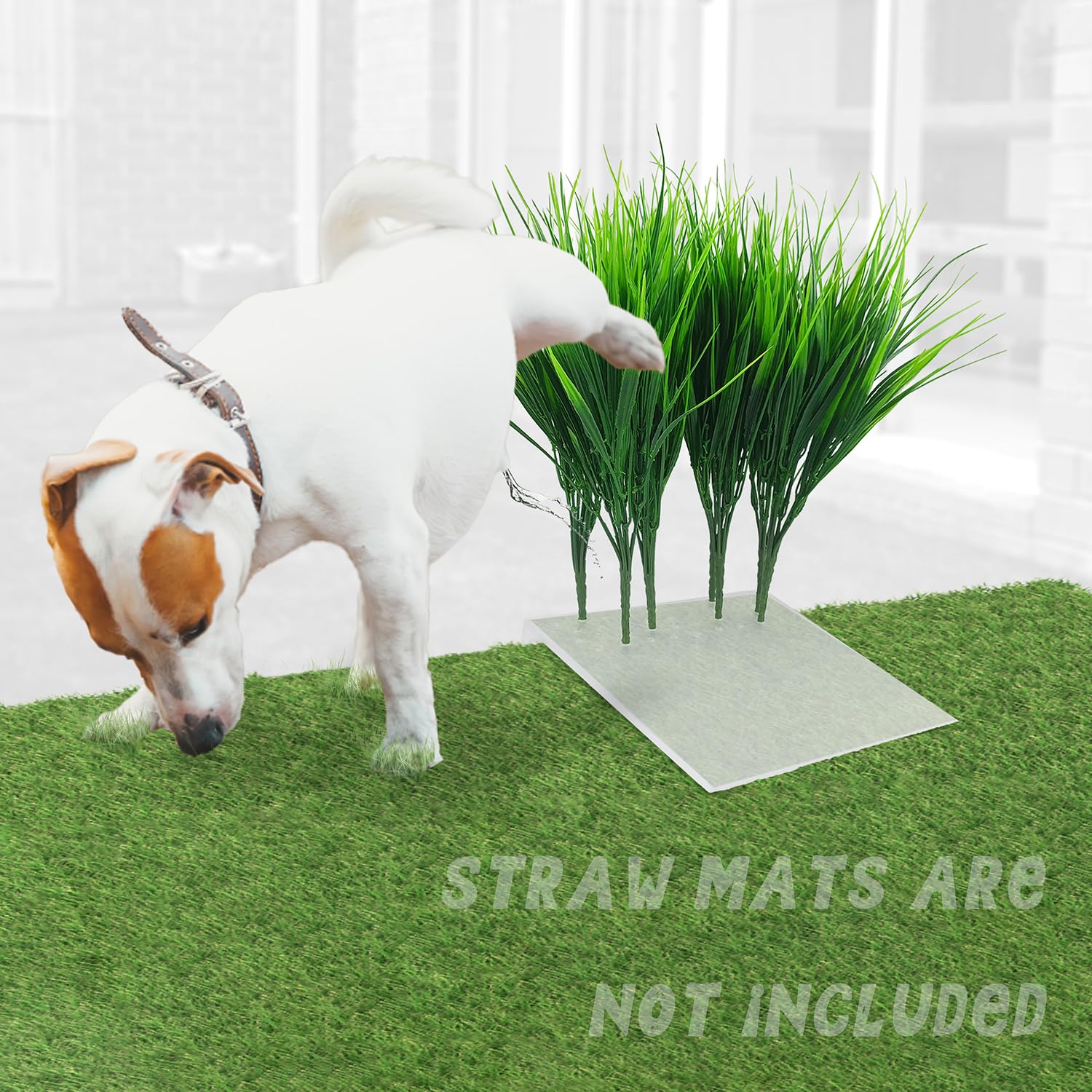 Mua Sysmashing 8Pcs Fake Grass Plants Pee Post for Dogs to Pee on ...