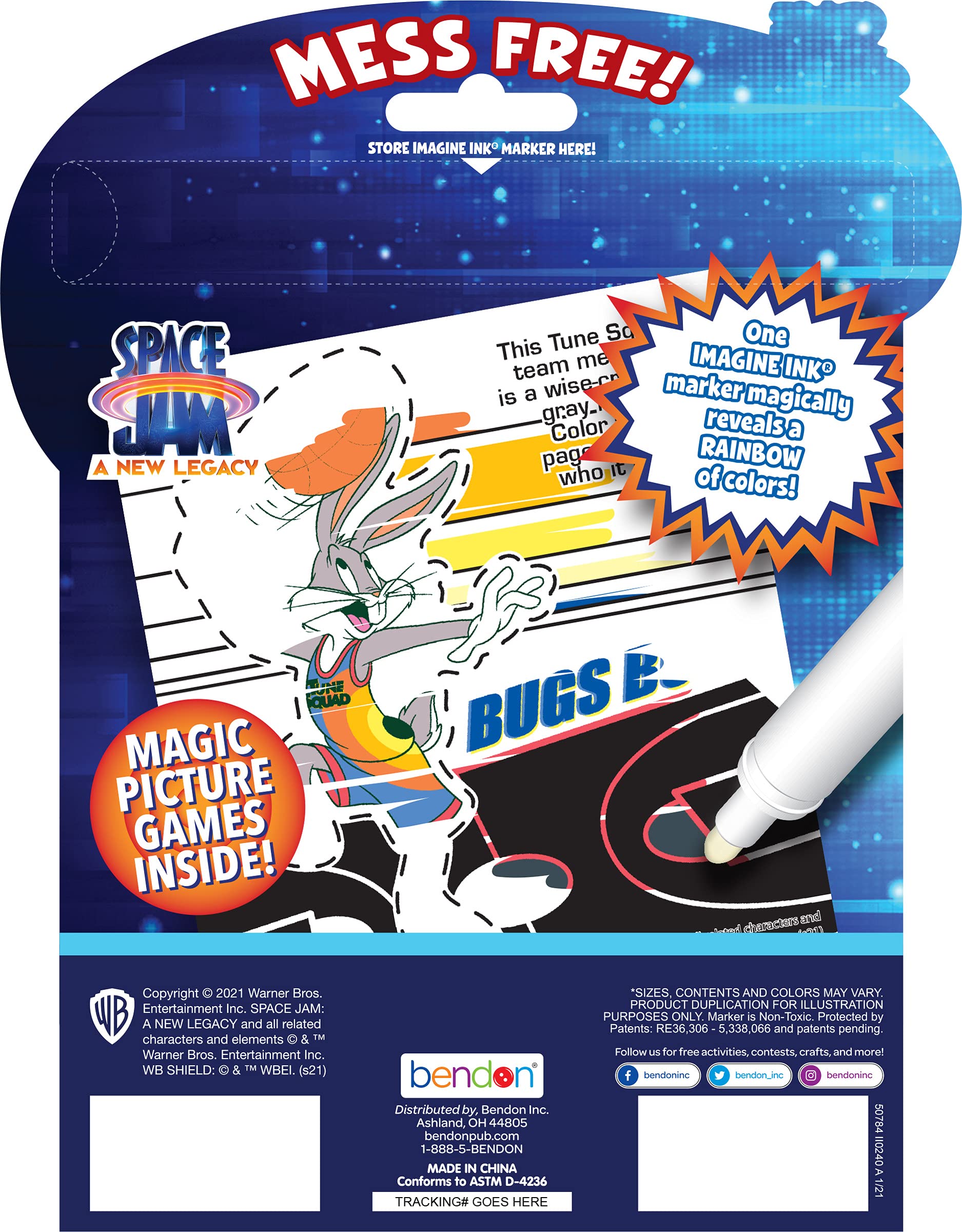 Mua Bendon Space Jam: A New Legacy 20 Page Imagine Ink Coloring and ...