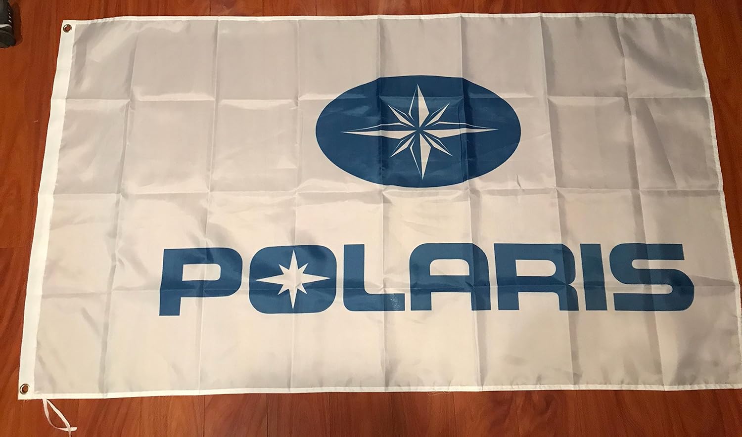 Amazon.com: POLARIS FLAG BANNER WHITE LOGO 3X5FT ATV OFF ROAD 4 WHEELER ...
