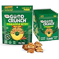 Amazon.com: Dole Good Crunch Pineapple with Chili Dried Fruit Bites ...