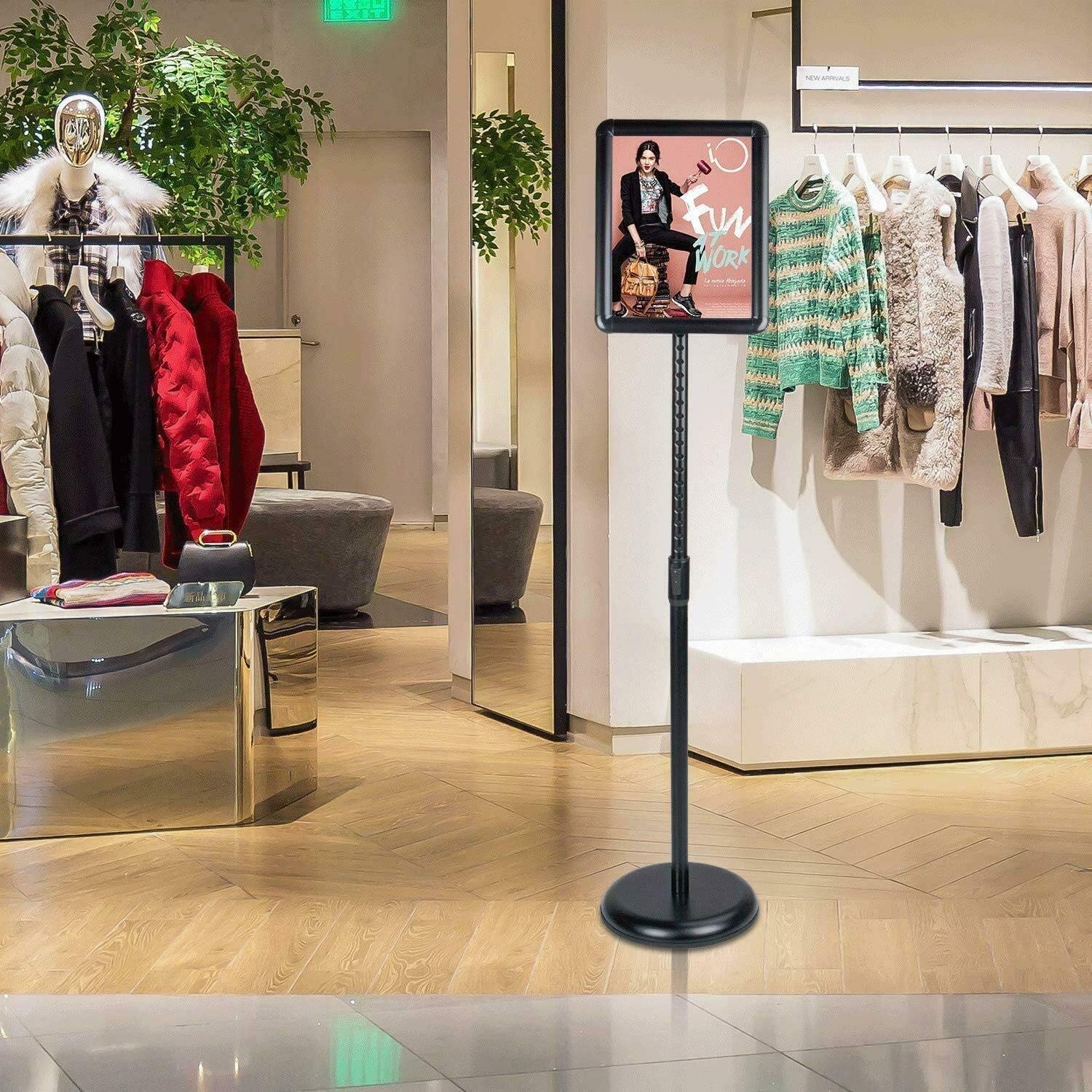 A3 Sign Holder Stand with Angle & Height Adjustable Telescoping,Swivel ...