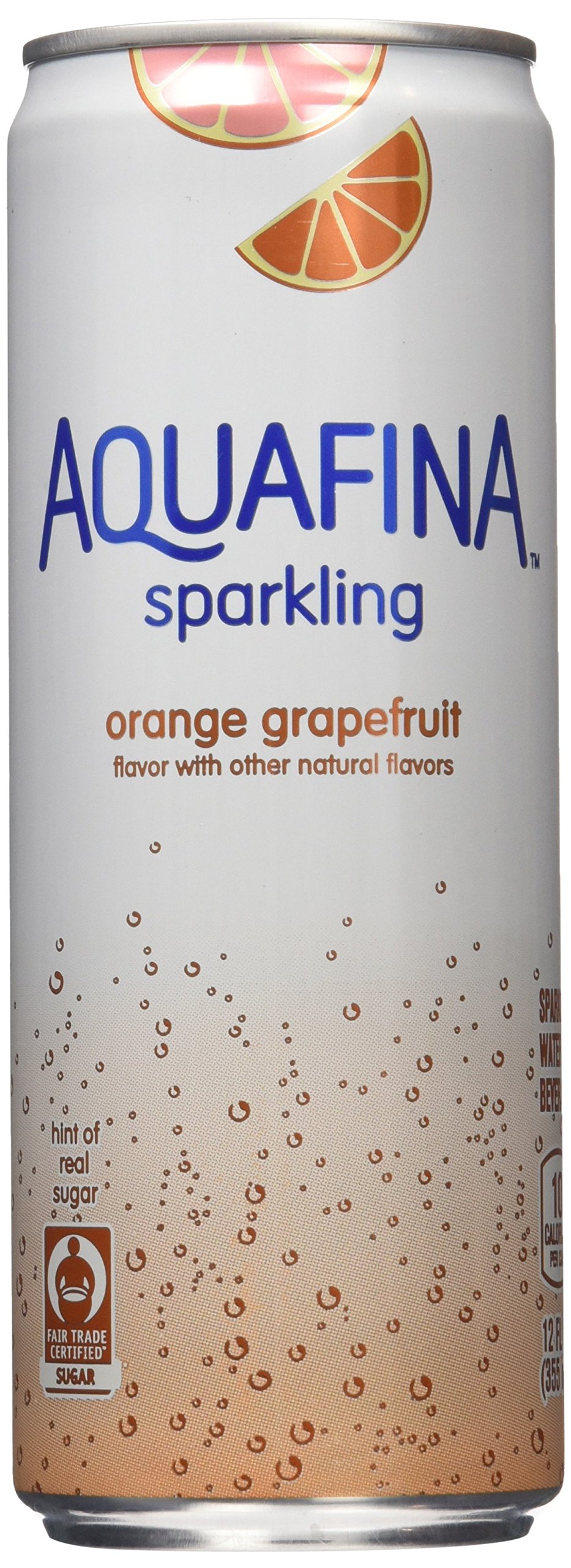 Amazon.com : Aquafina Sparkling Water, Lemon Lime, 10 Calories per can, Certified Fair Trade ...