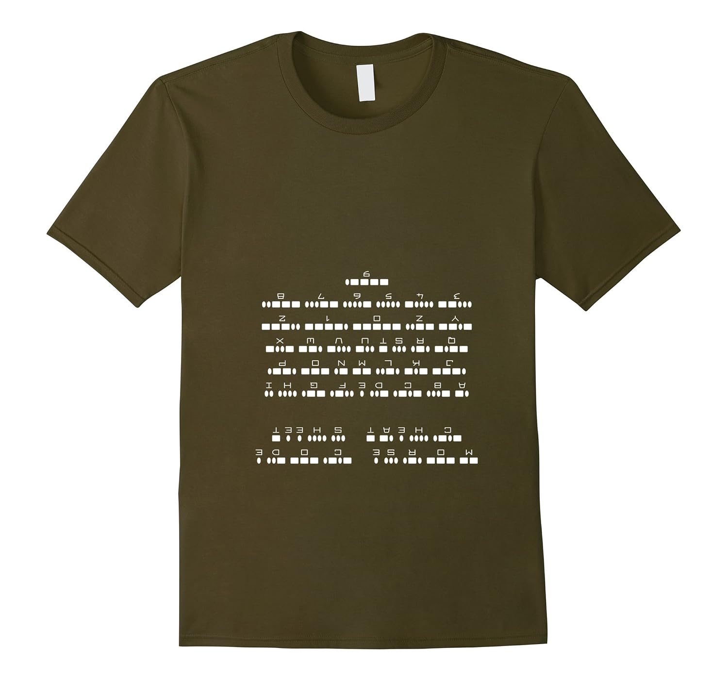 Morse Code Cheat Sheet T shirt funny gift idea-CL – Colamaga