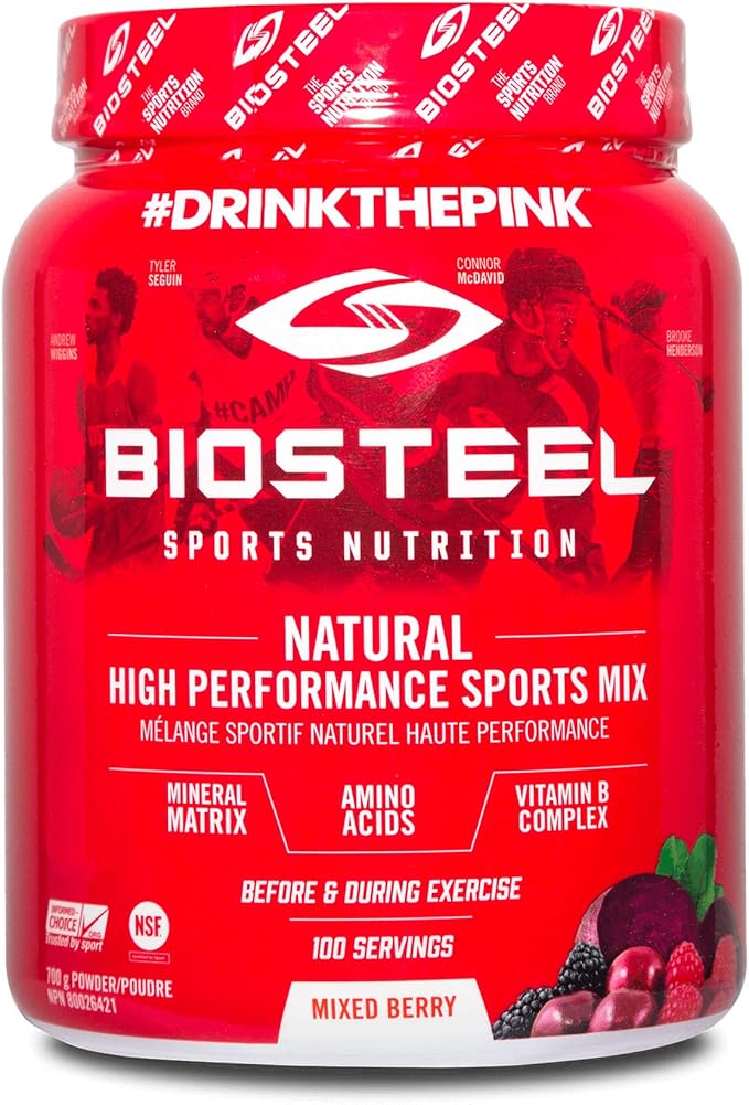 Biosteel High Performance Sports Drink Powder, Naturally Sweetened with ...
