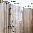 Amazon.com: RBROHANT Outdoor Shower, Wall Mount Outdoor Shower Kit, Outside Shower Faucet with ...