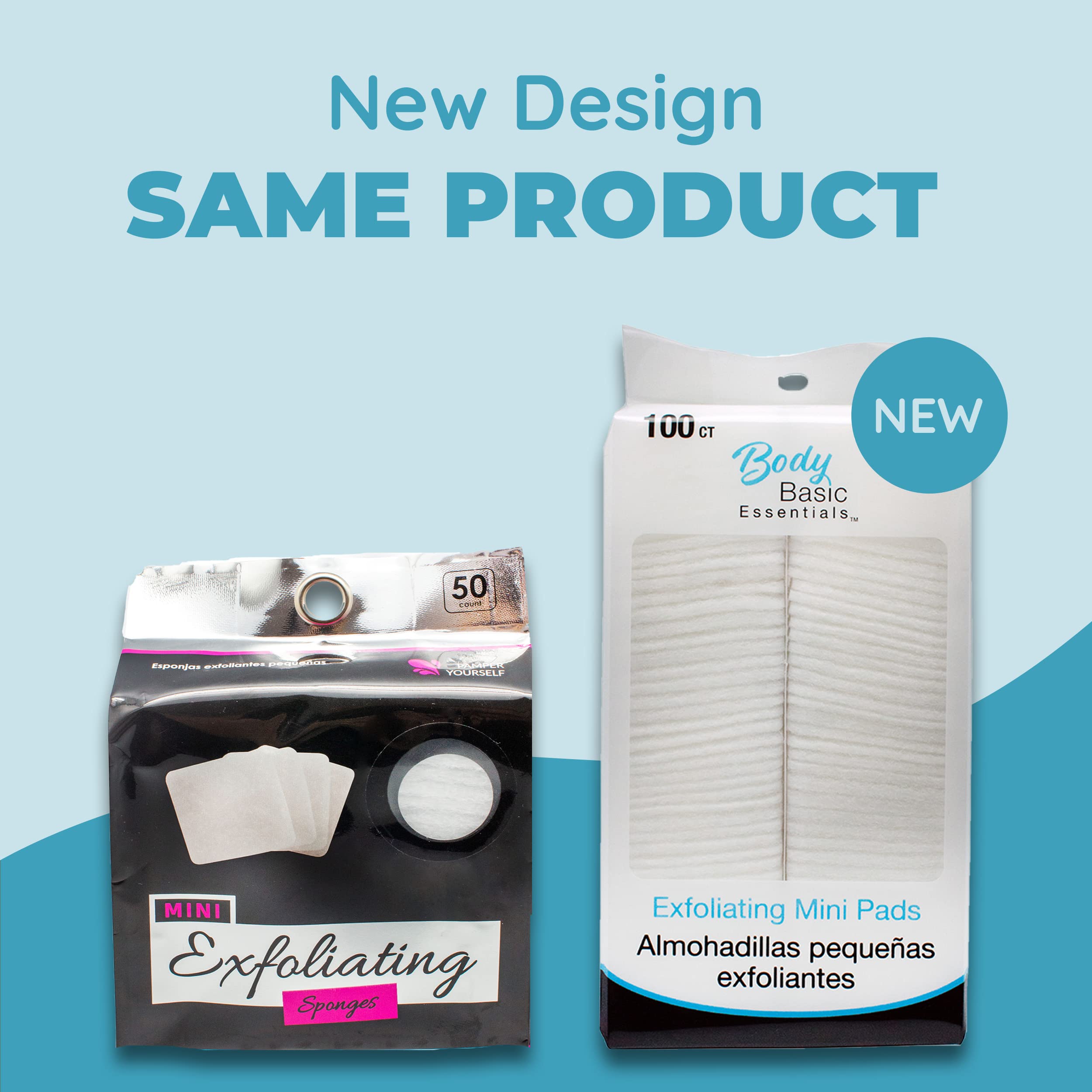 Mua Mini Facial Exfoliating Pads, 100 Count per Pack: Makeup Remover ...