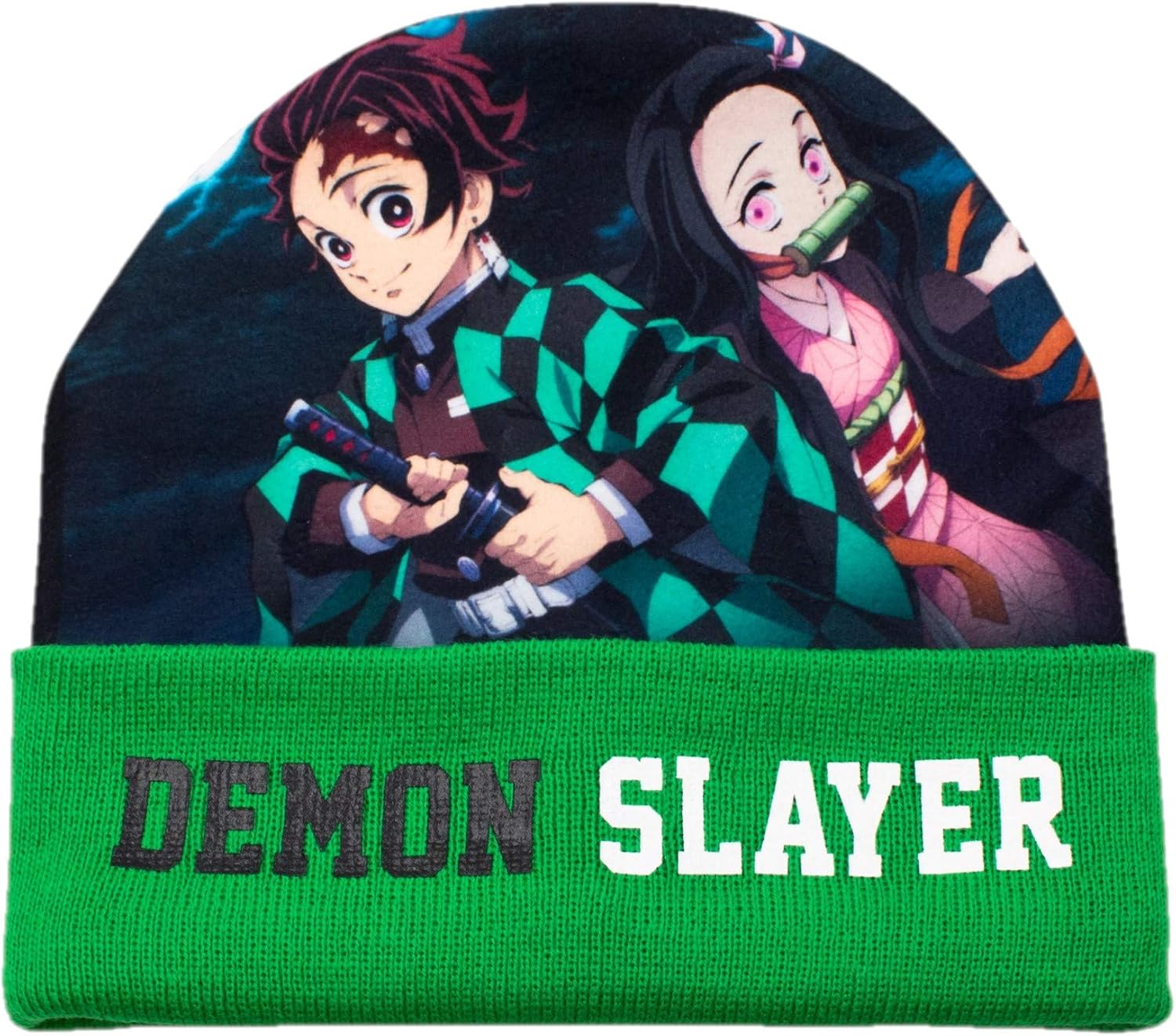 Demon Slayer - Tanjiro and Nezuko Beanie/Winter Hat/Skull Cap - Hats ...