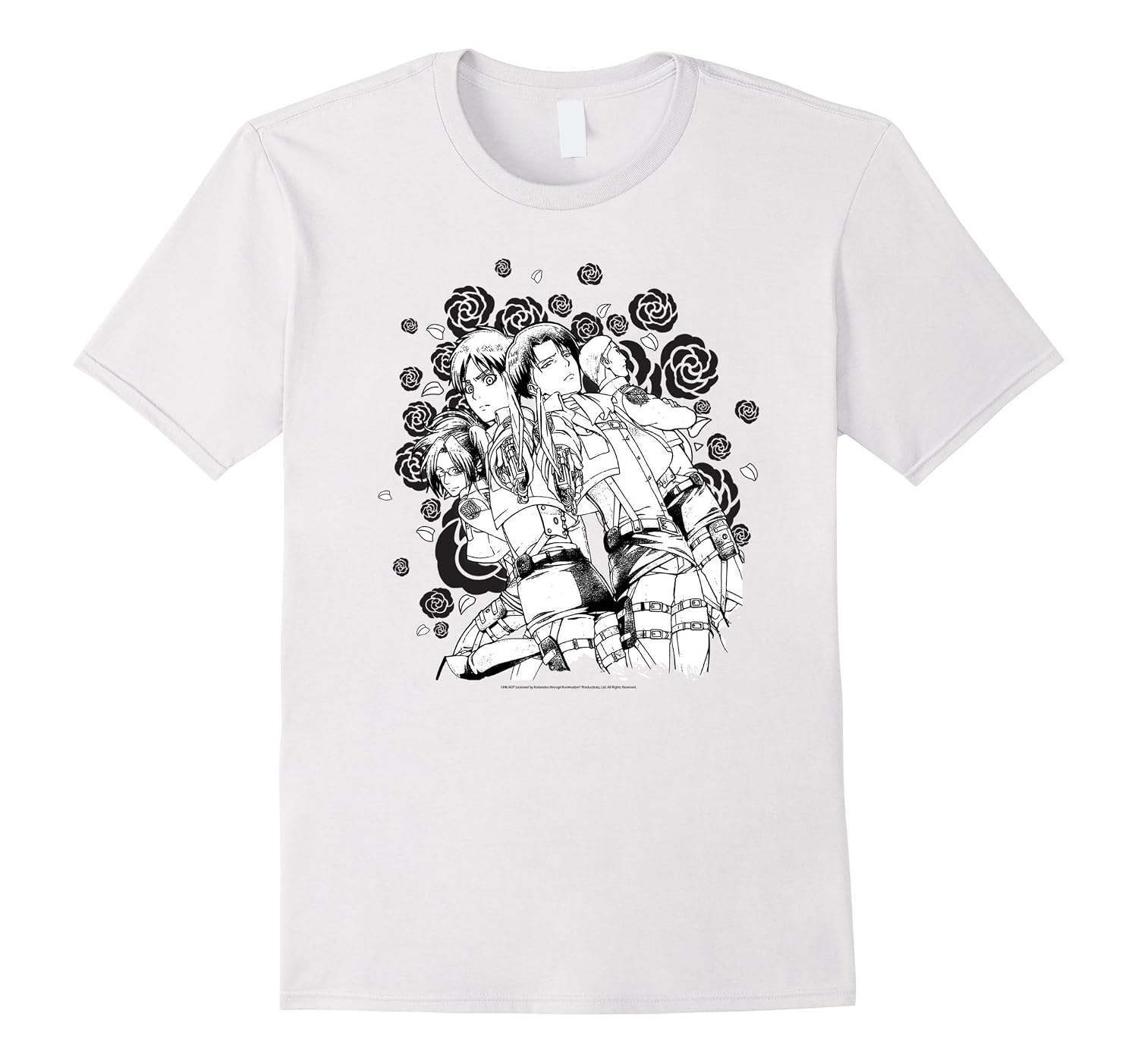 Attack on Titan Roses-Art – Artvinatee