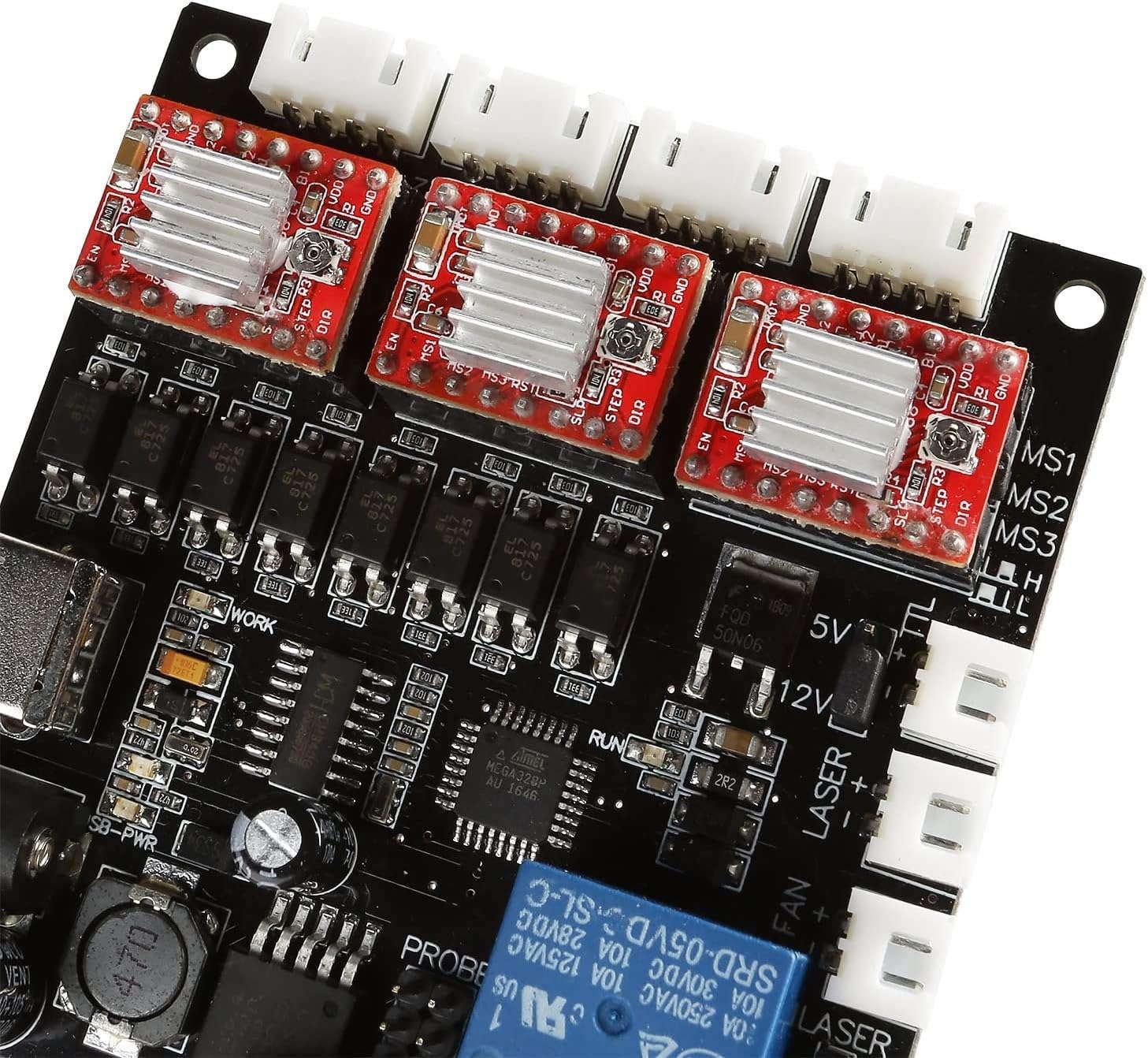 SainSmart 3-Axis GRBL USB Driver Controller Board DIY Engraver Control ...