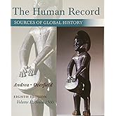 Amazon.com: The Human Record: Sources of Global History, Volume I: To ...