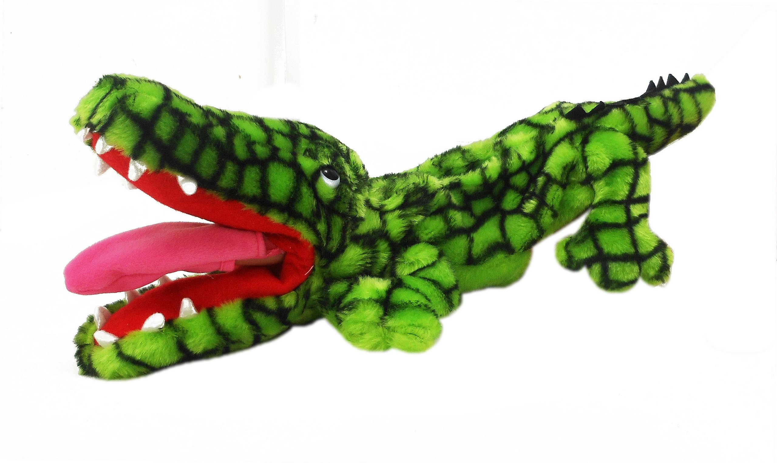 Buy Full Body Crocodile Hand Puppet with Moving Tongue Online at ...