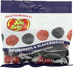 Amazon.com : Jelly Belly Raspberries and Blackberries Chewy Candy, 2.75 ...