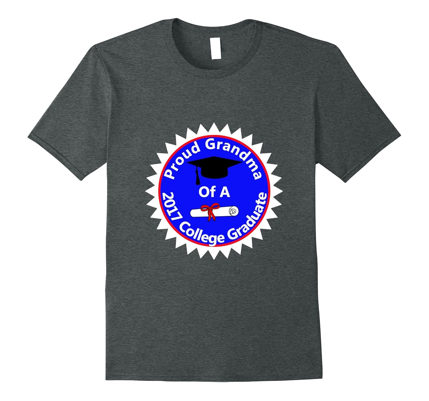 Proud Grandma of 2017 College Graduate Shirt Graduation Grad-CD – Canditee