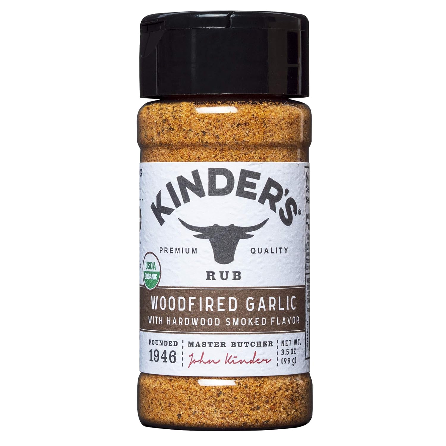 Amazon.com : Kinder's Woodfired Garlic Rub (Keto Friendly), 3.5 Oz ...