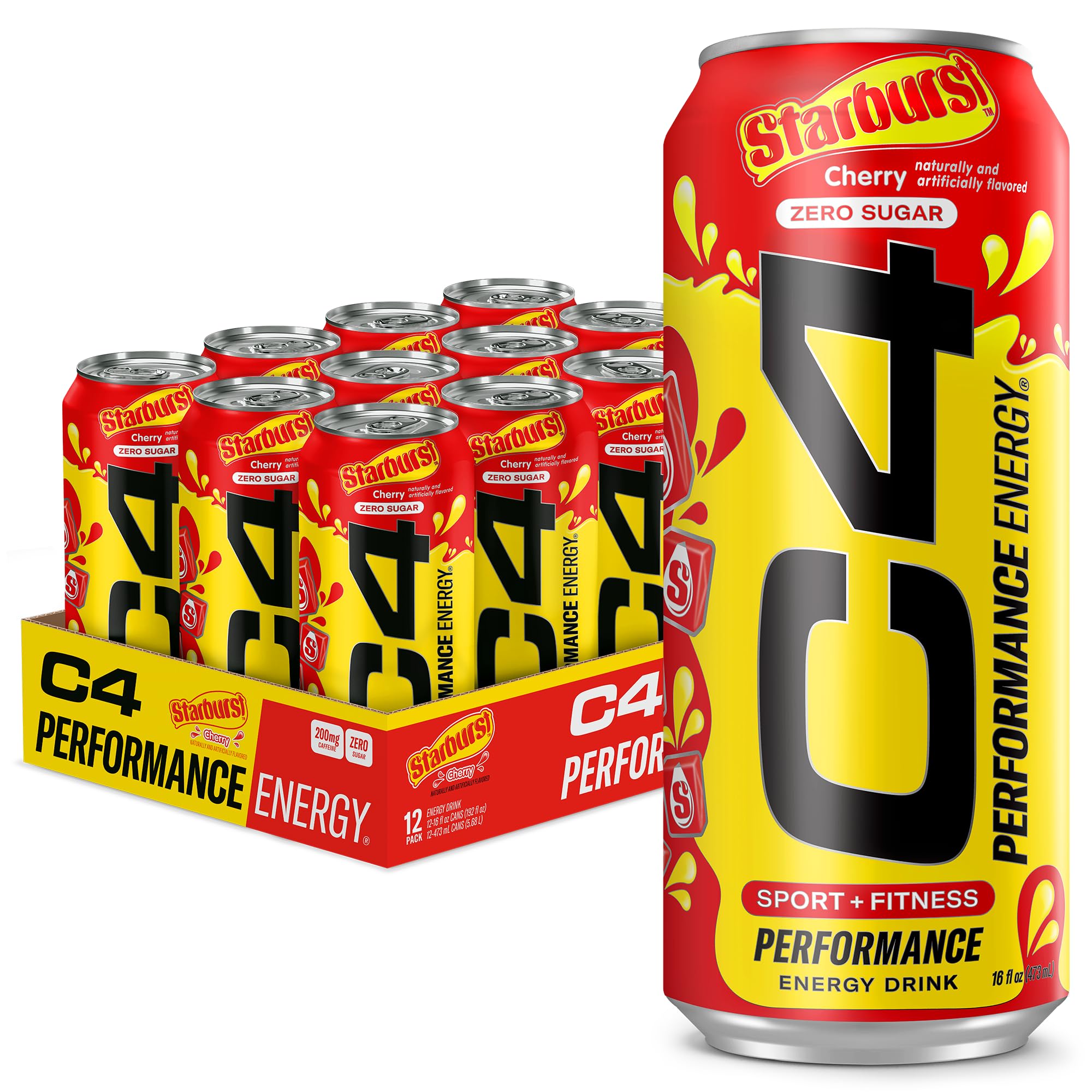 Mua Cellucor C4 Energy Drink, Starburst Cherry, Carbonated Sugar Free ...