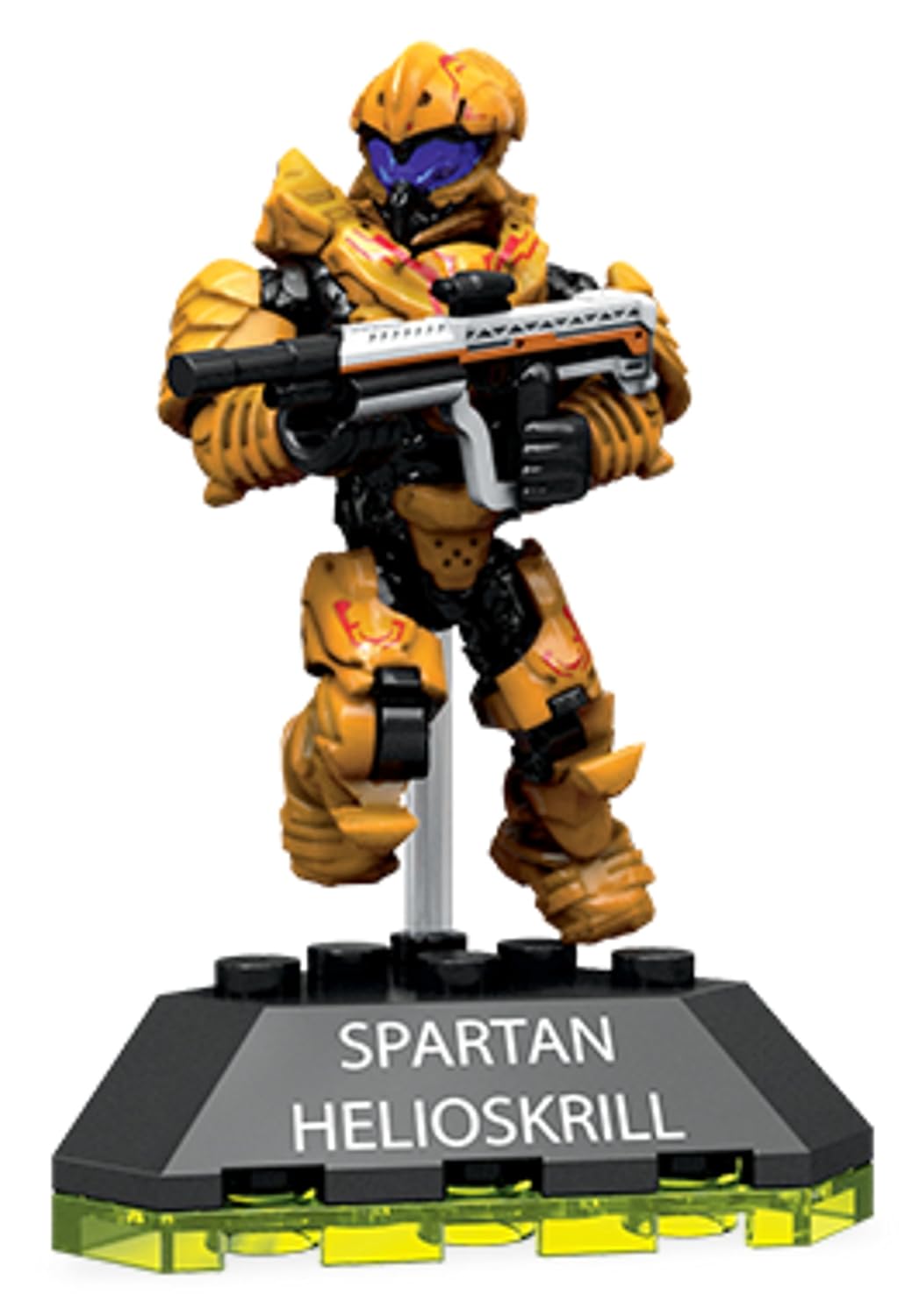 Mega Construx Halo Heroes Series 3 Spartan Helioskrill Building Set ...