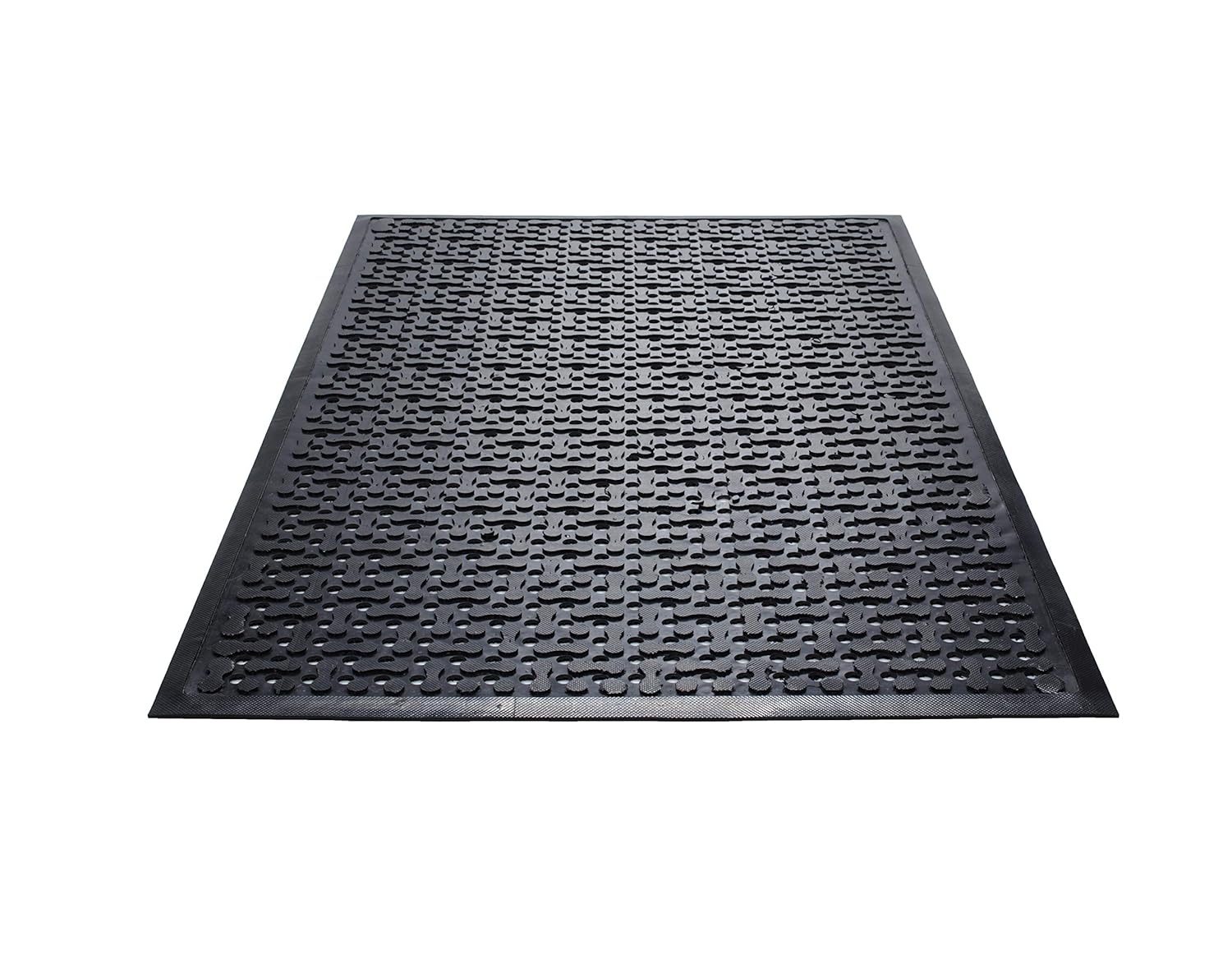 EnviroMats 24040605 Triple Flex Flow Floor Mats, 1.8 m x 1.15 m, Black ...