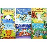 Say Hello to the Baby Animals!: A soft to touch book: Amazon.co.uk: Ian ...