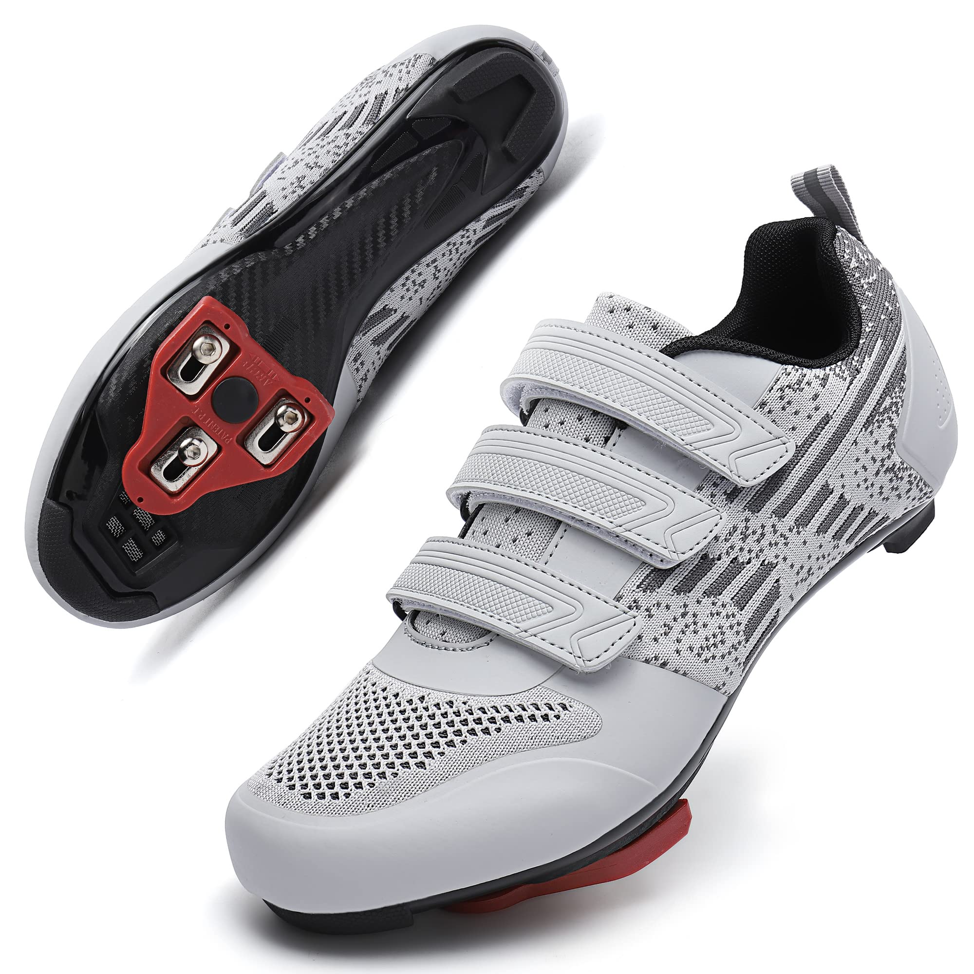 Unisex Road Bike Cycling Shoes Compatible with Peloton Shimano SPD Bike ...