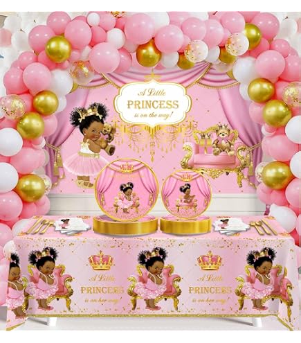 Princess Baby Shower Table Centerpieces Princess Baby Shower