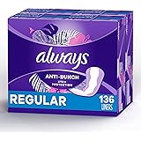 Amazon.com: Always Anti-Bunch Xtra Protection, Panty Liners For Women ...