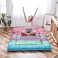 Amazon.com: MAXYOYO Bohemian Futon Floor Mattress Boho Floral Style ...