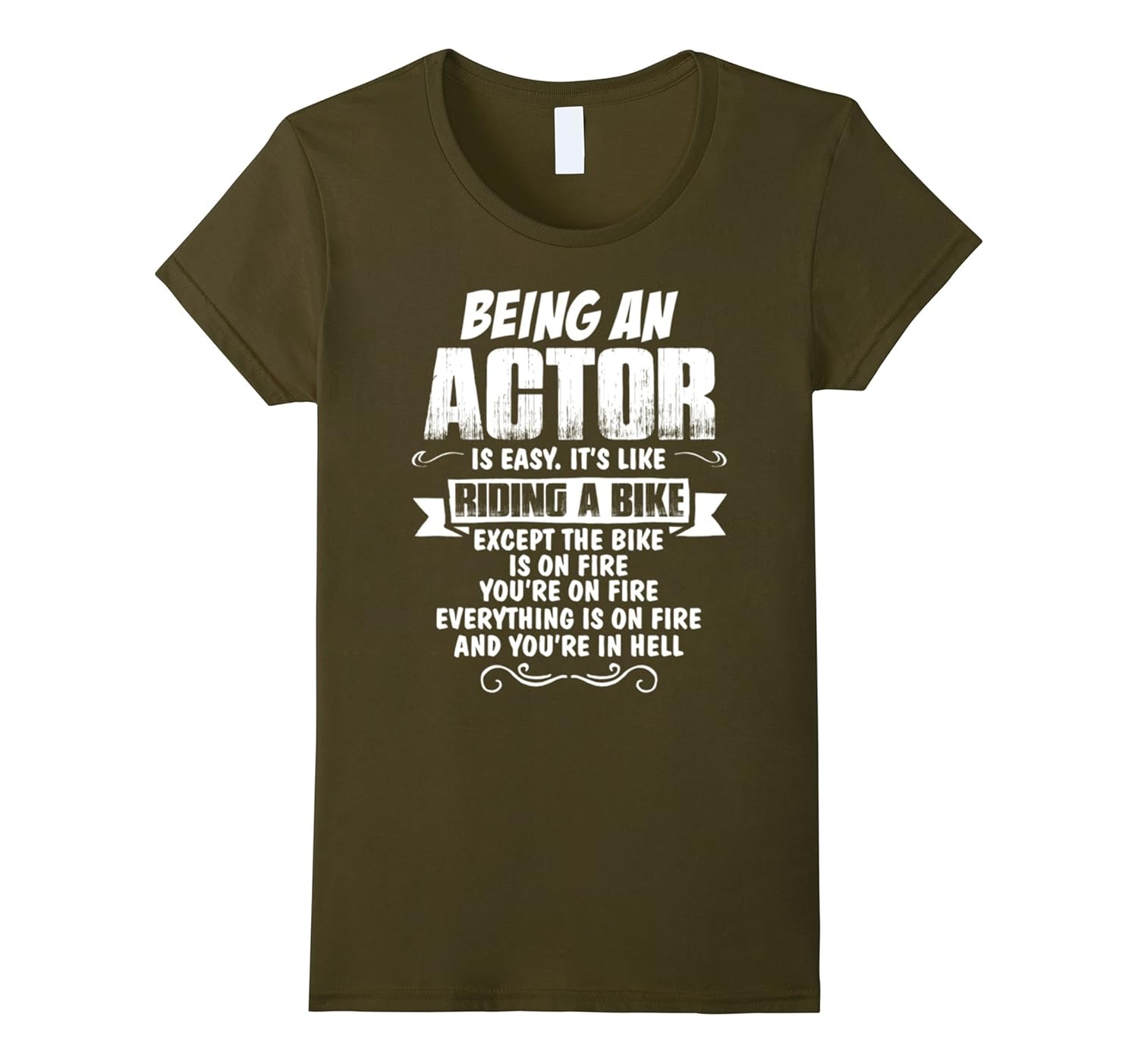Being An Actor … t-shirt-4LVS