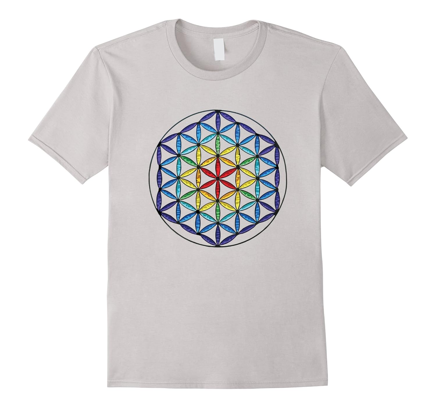 Flower of Life Metatron Cube 64 Tetrahedron I Ching Mandala-TD – Teedep