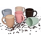 Amazon.com | Eha Set of 2 Earth-Friendly Classic Coffee Mug | 10 oz ...