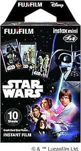 Amazon.com: Fujifilm Instax Mini Instant Film 10 Sheets, STAR WARS ...